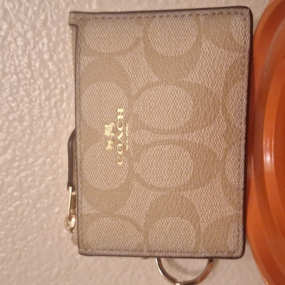 Coach | Accessories | Coach Mini Key Chain Card Case | Poshmark